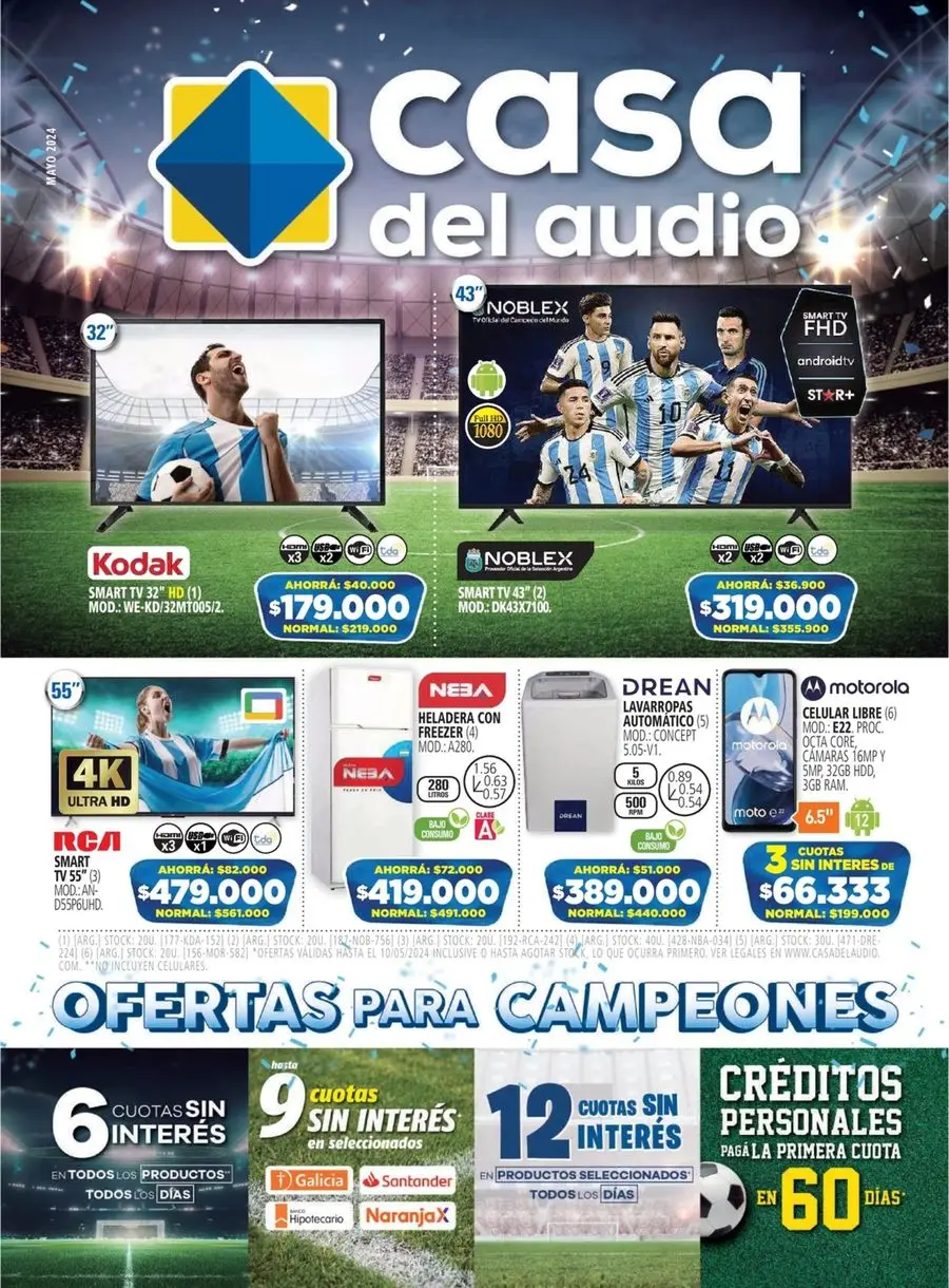 Casa del Audio Argentina - Catálogo de productos, promociones y descuentos | Catalogium Argentina