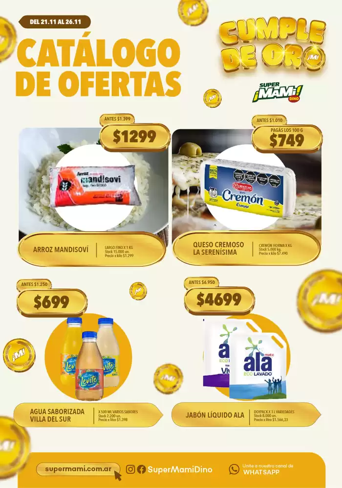 Super Mami: Catálogo de ofertas 22.11.2024/26.11.2024 | Catalogium ...