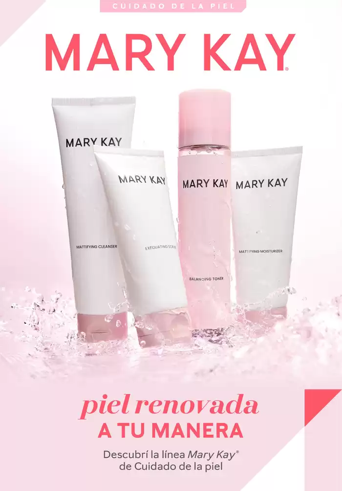 Mary Kay: ¡NUEVA! Línea Mary Kay de Cuidado de la Piel 21.02.2025/07.03.2025 | Catalogium Argentina