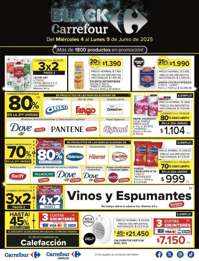 Carrefour: Ofertas y promociones actuales 04.06.2025/10.06.2025 | Catalogium Argentina