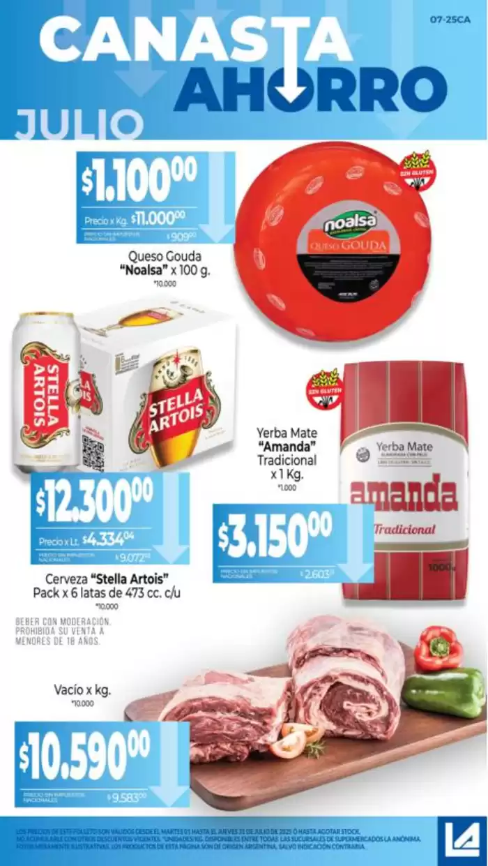 La Anonima: Ahorra ahora con nuestras ofertas 01.07.2025/31.07.2025 | Catalogium Argentina