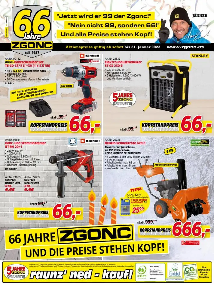 Zgonc Österreich - Produktkatalog, Werbeaktionen und Rabatte ...