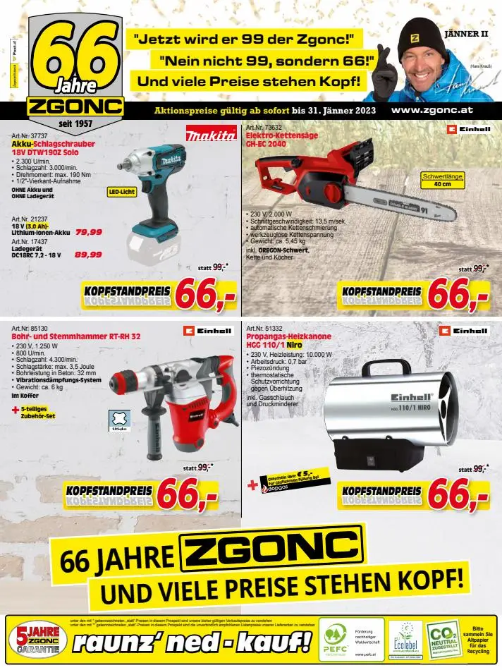 Zgonc Österreich - Produktkatalog, Werbeaktionen und Rabatte ...
