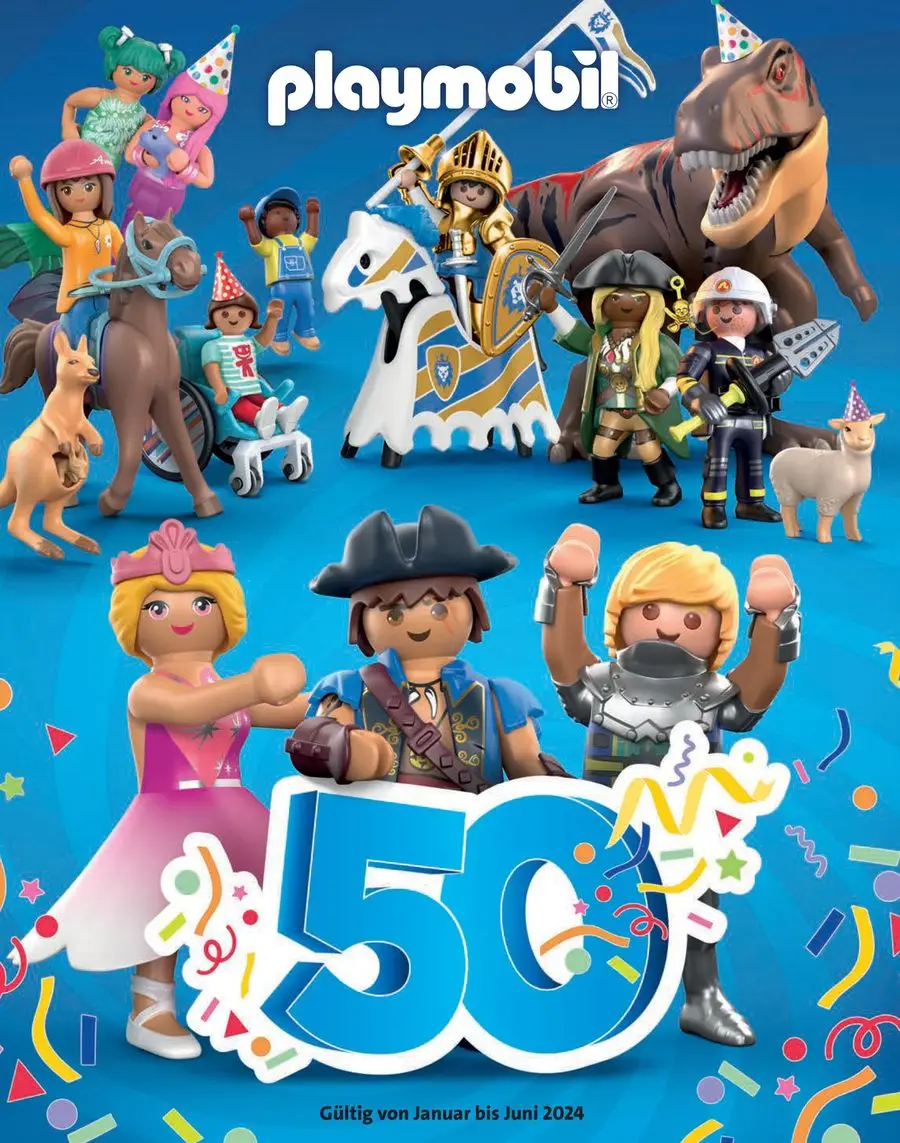 Playmobil: NEUER KATALOG 11.01.2024/29.06.2024 | Catalogium Österreich