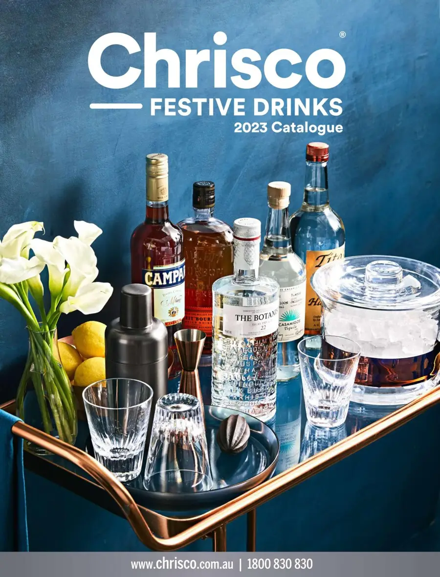 Chrisco: Alcohol 2023 26.03.2023/30.12.2023 | Catalogium Australia