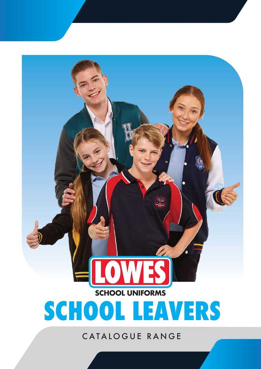 Lowes: School Leavers 2024 23.01.2024/30.12.2024 | Catalogium Australia