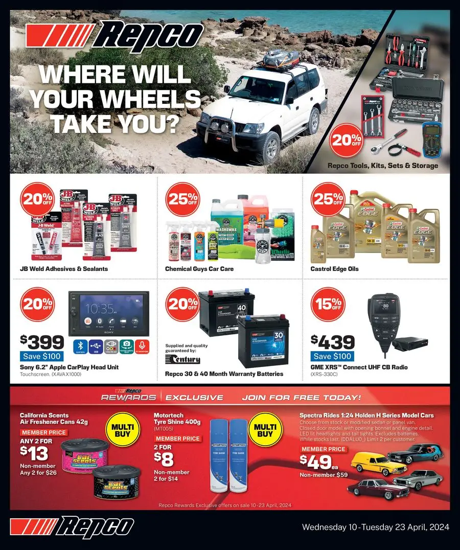 Repco Australia — Product catalog, promotions and discounts ...