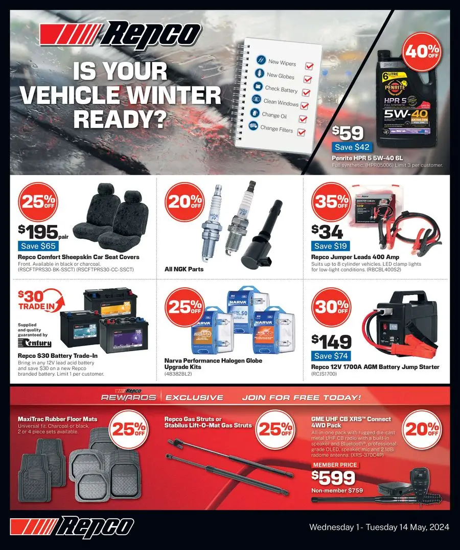 Repco Australia — Product catalog, promotions and discounts ...
