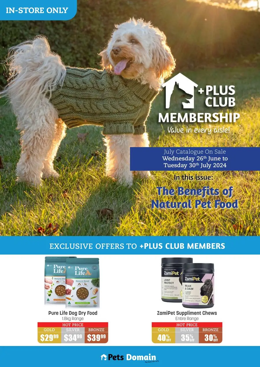 Pets Domain: Catalogue Specials 25.06.2024/29.07.2024 | Catalogium ...