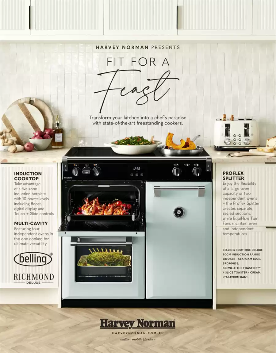 Harvey Norman: Freestanding Cookers 27.08.2024/29.11.2024 | Catalogium ...