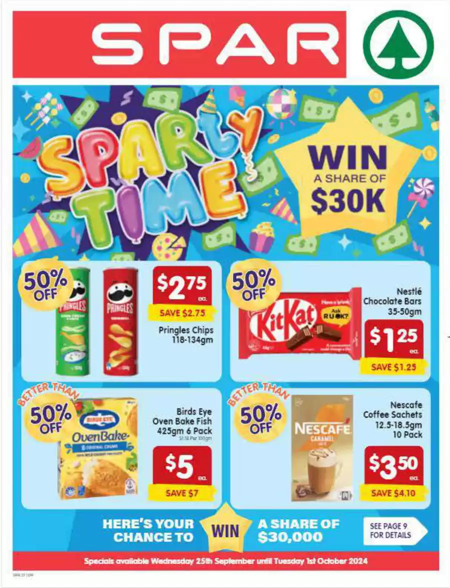 SPAR: Spar 25/09 24.09.2024/30.09.2024 | Catalogium Australia