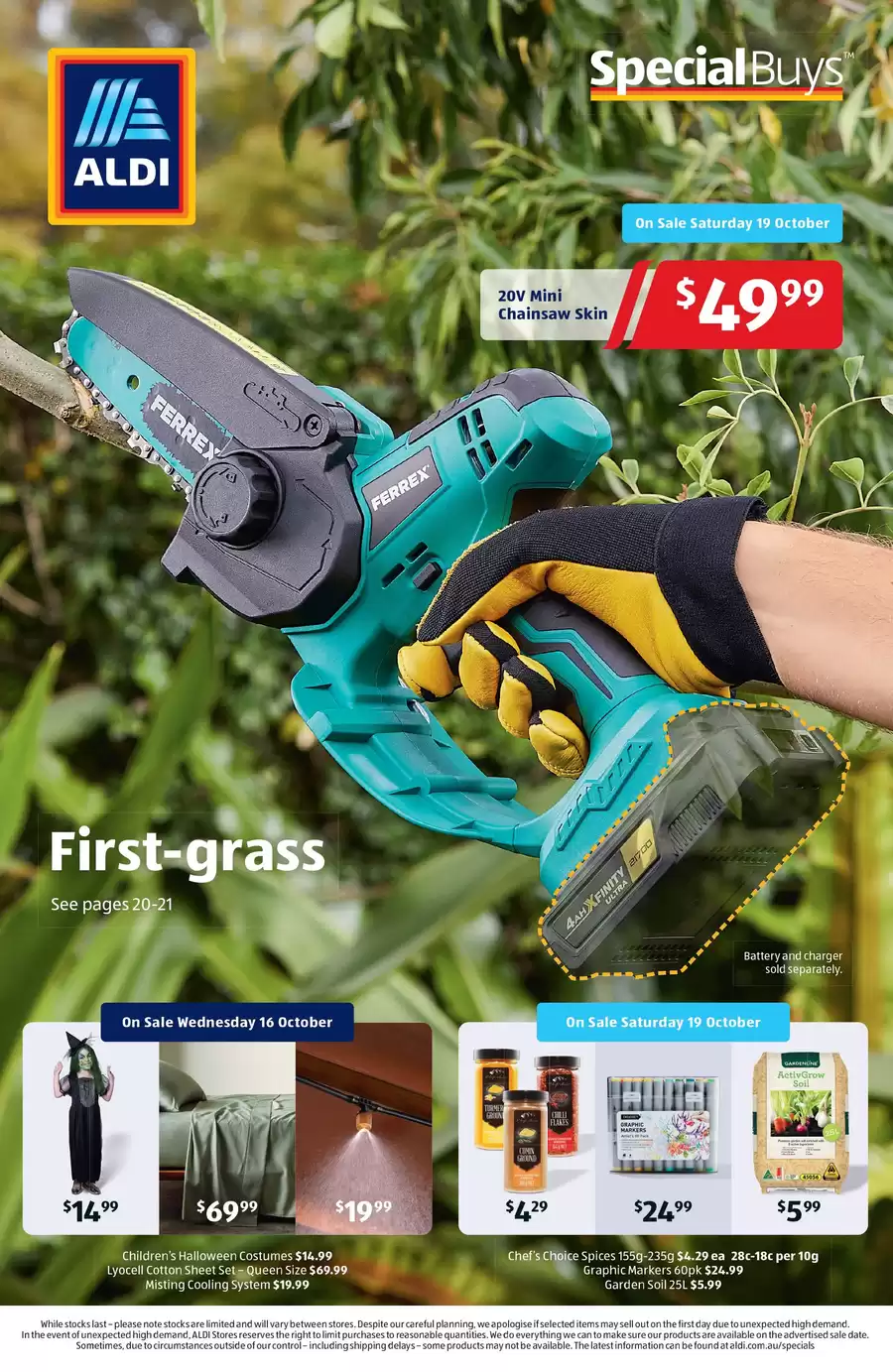 ALDI: ALDI Special Buys 15.10.2024/21.10.2024 | Catalogium Australia