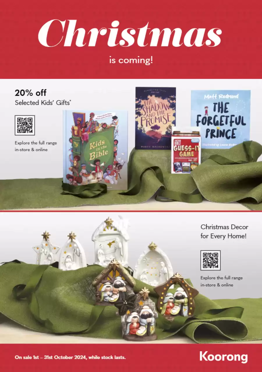 Koorong Australia — Product catalog, promotions and discounts ...