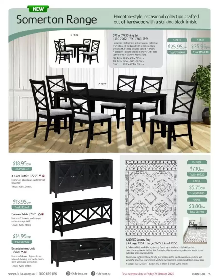 Chrisco: Home & Living 2025 01.10.2024/30.12.2025 | Catalogium Australia