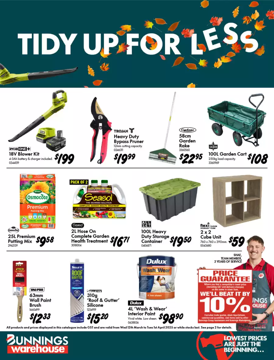 Bunnings Warehouse Australia — Product catalog, promotions and ...