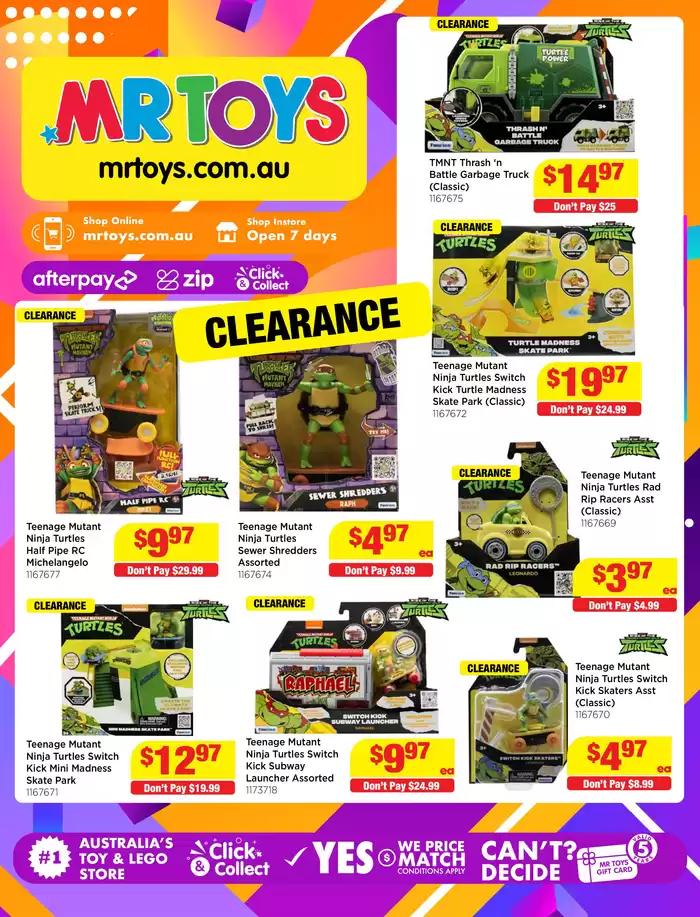 Mr Toys Toyworld Australia — Product catalog, promotions and discounts ...