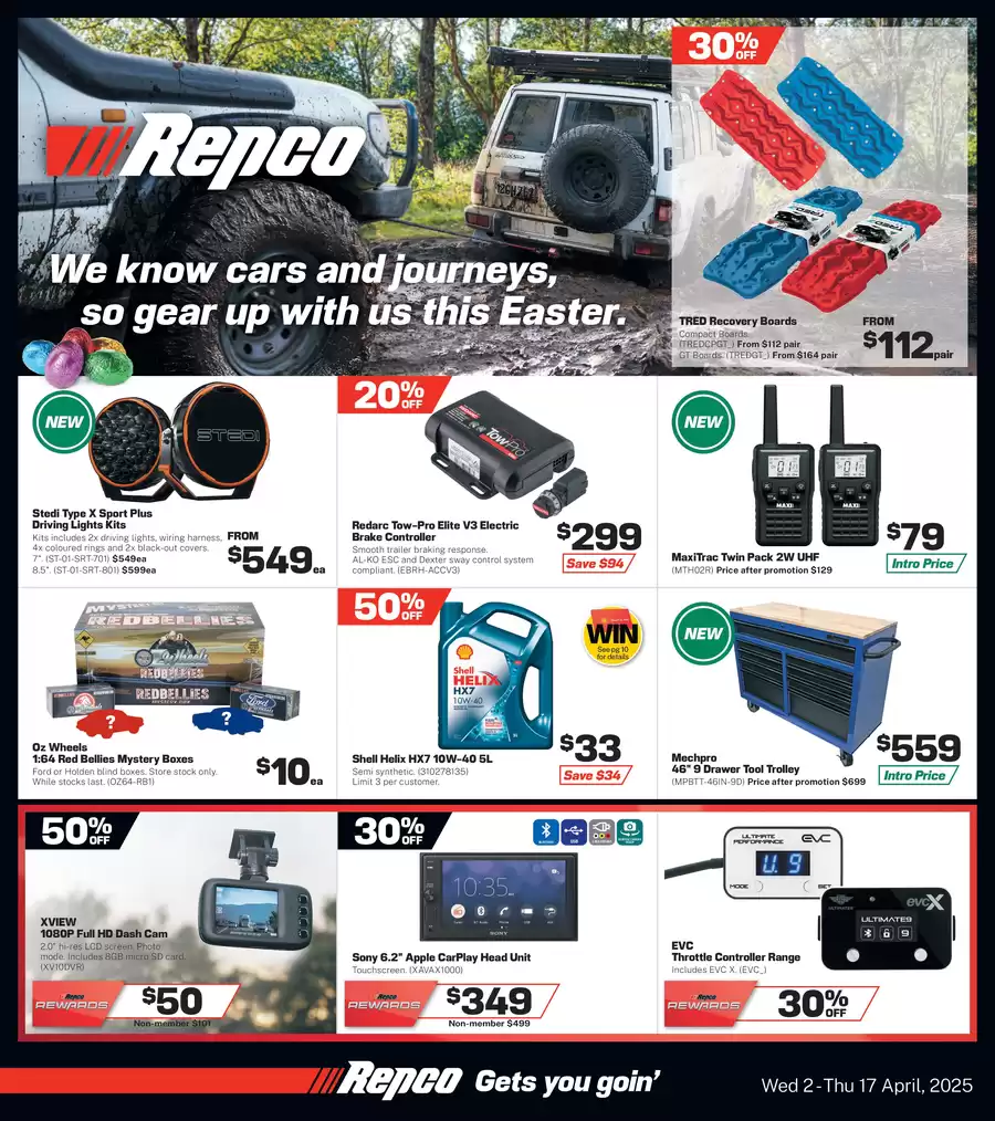 Repco Australia — Product catalog, promotions and discounts ...