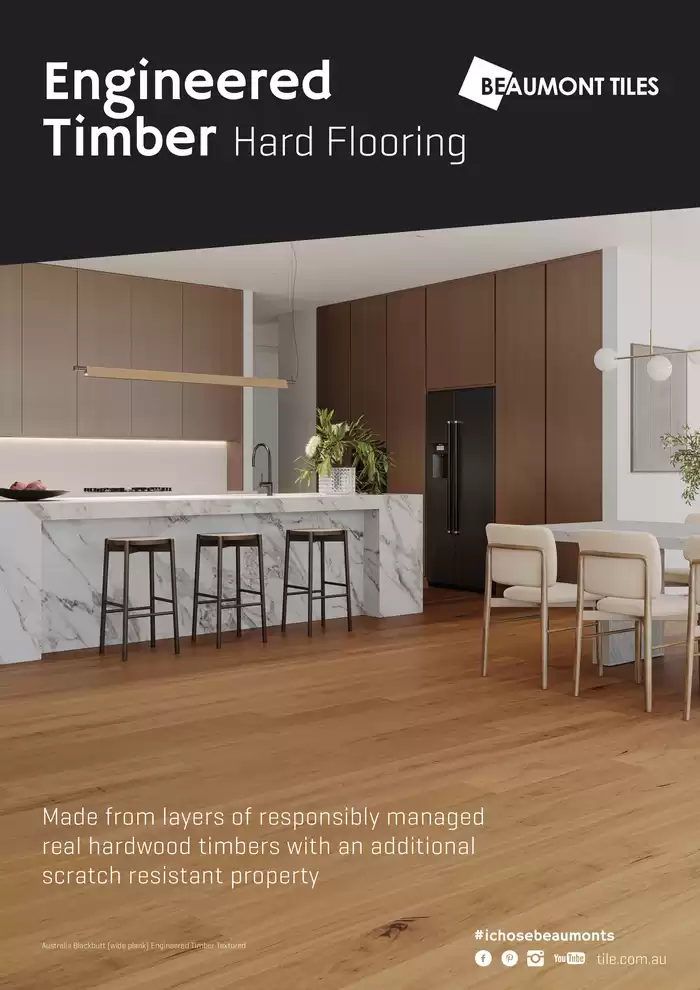 Beaumont Tiles: Engineered Timber Hard Flooring 02.06.2025/31.07.2025 | Catalogium Australia