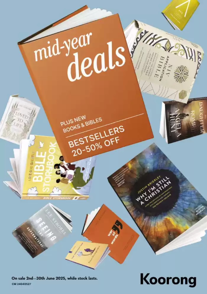 Koorong Australia — Product catalog, promotions and discounts ...