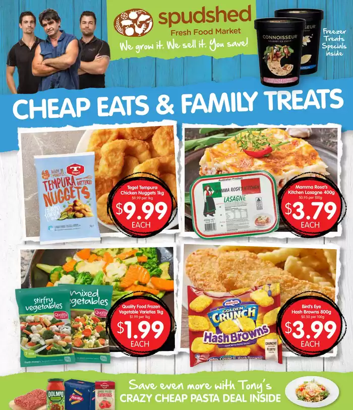 Spudshed Australia — Product catalog, promotions and discounts ...