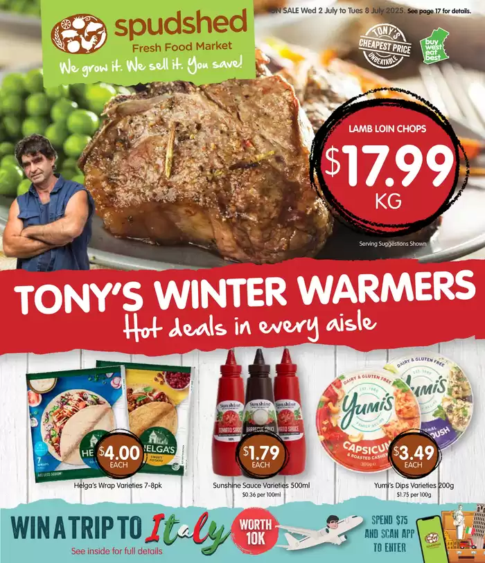 Spudshed Australia — Product catalog, promotions and discounts ...