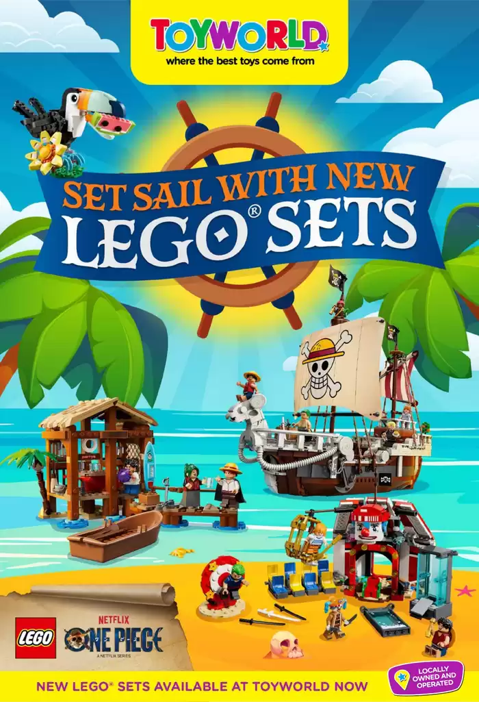 Toyworld: Set Sail With New LEGO Sets 01.08.2025/31.08.2025 ...