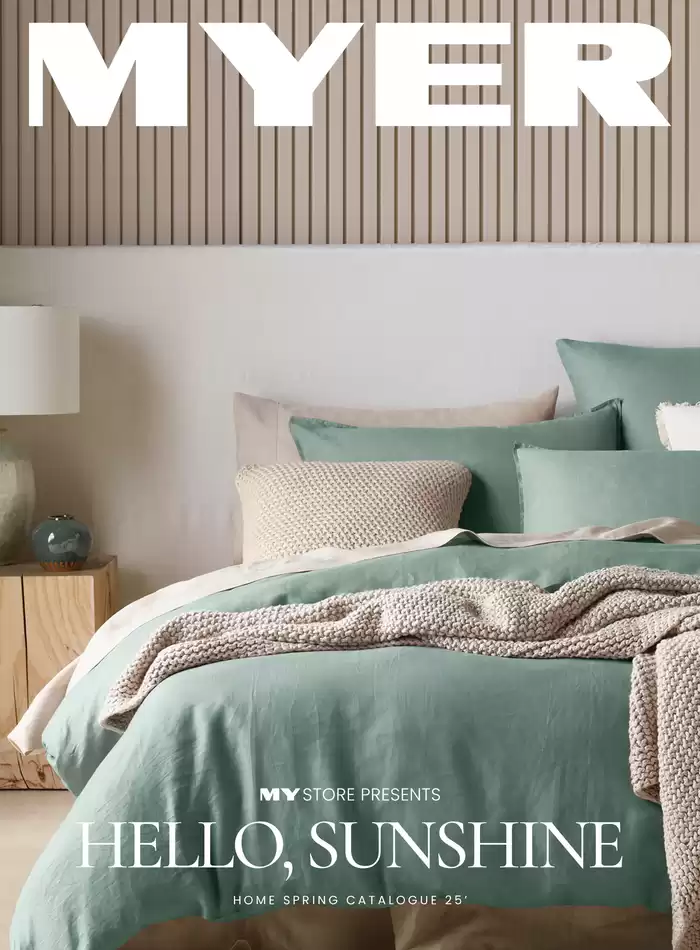 Myer: Home Spring Catalogue 25’ 05.08.2025/24.08.2025 | Catalogium ...