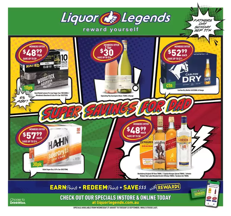 Liquor Legends Australia — Product catalog, promotions and discounts ...