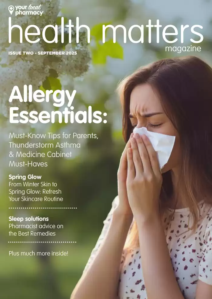 Your Local Pharmacy: Health Matters Magazine 08.09.2025/05.10.2025 ...