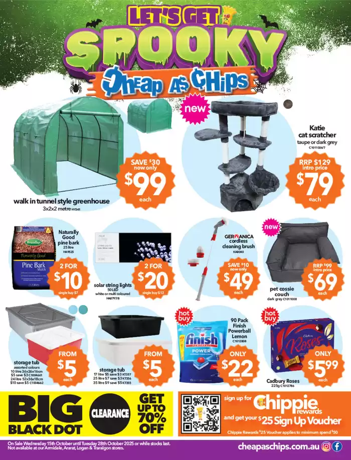 Cheap As Chips: Let's Get Spooky 15.10.2025/28.10.2025 | Catalogium ...