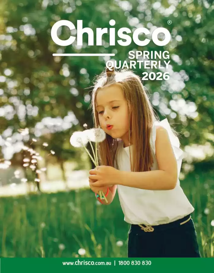 Chrisco: Winter Quarterly 2026 03.11.2025/31.08.2026 | Catalogium Australia