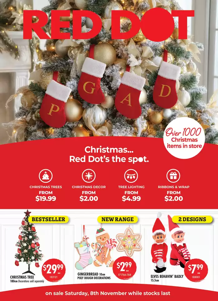 Red Dot: Christmas Catalogue 10.11.2025/24.12.2025 | Catalogium Australia