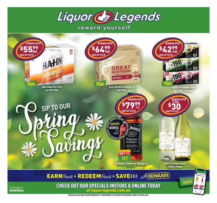 Liquor Legends Australia — Product catalog, promotions and discounts ...