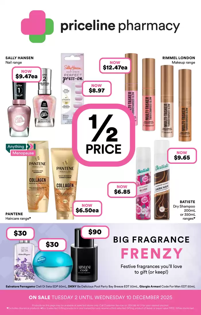 Priceline Australia — Product catalog, promotions and discounts ...