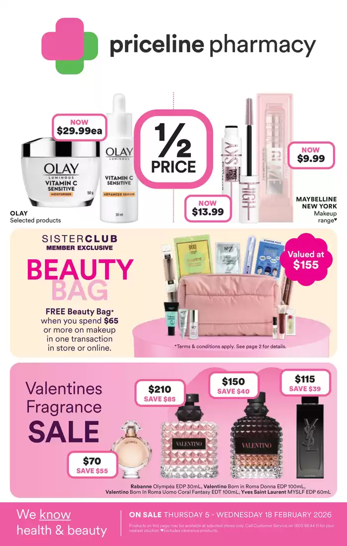 Priceline Australia — Product catalog, promotions and discounts ...