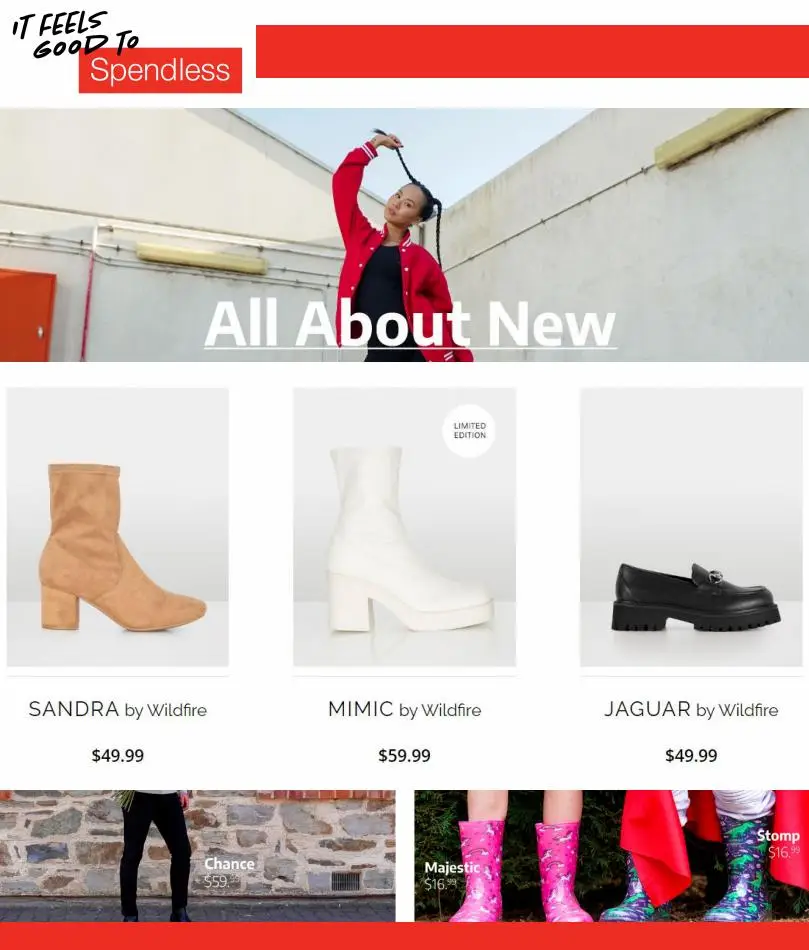 Spendless Shoes: All about New 26.07.2022/08.09.2022 | Catalogium Australia