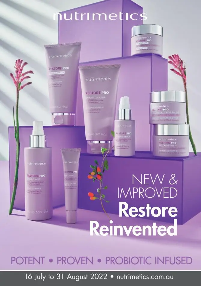 Nutrimetics: August Brochure 01.08.2022/30.08.2022 | Catalogium Australia