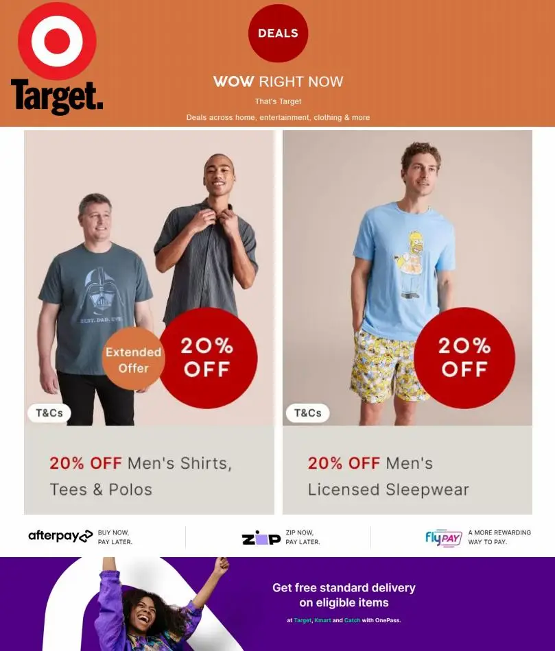 Target Australia — Product catalog, promotions and discounts ...