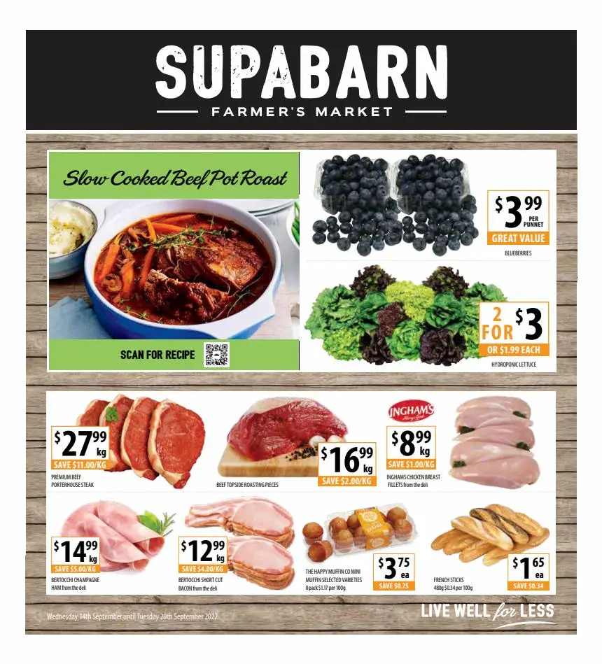 Supabarn: Supabarn catalogue 12.09.2022/15.09.2022 | Catalogium Australia