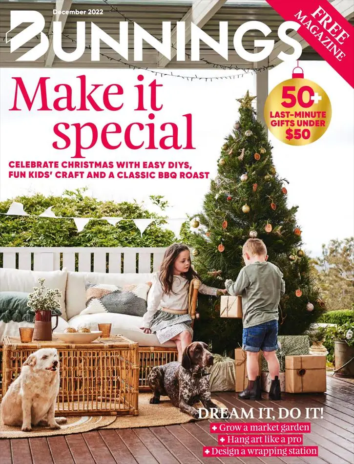 Bunnings: Bunnings Magazine December 2022 24.11.2022/27.11.2022 ...