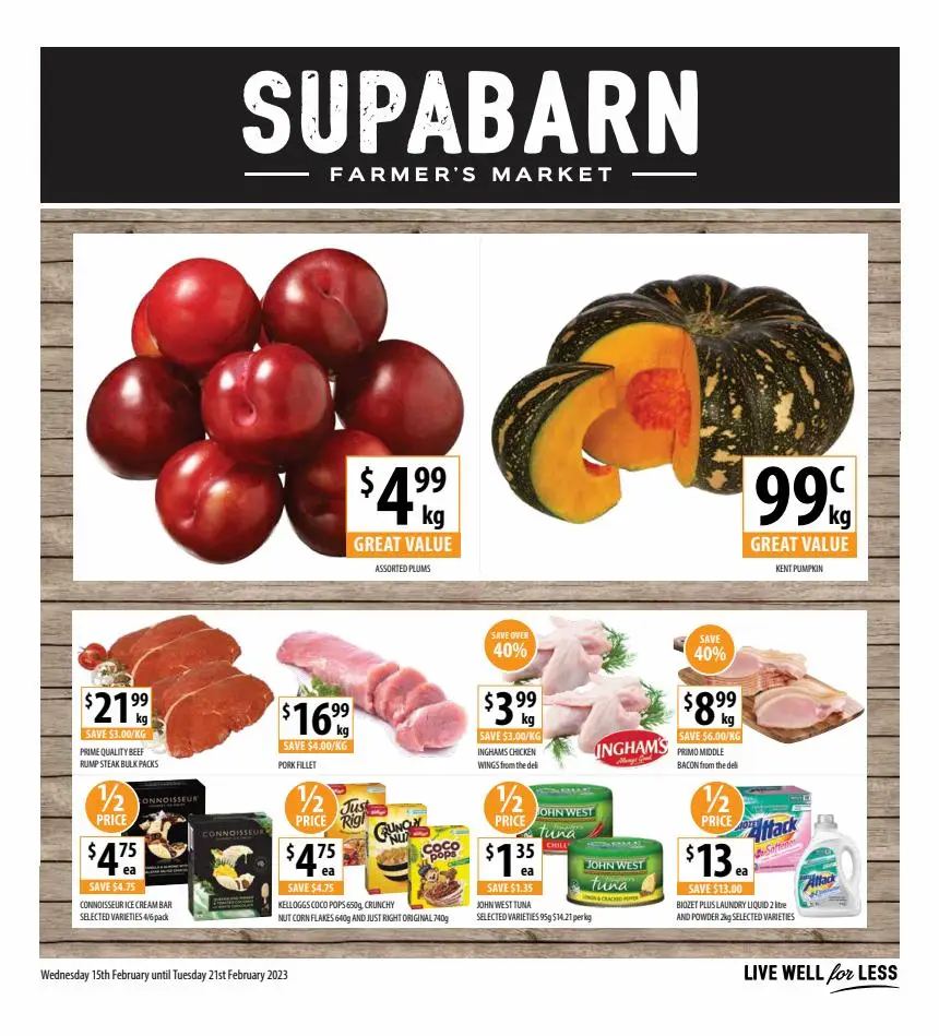 Supabarn: Supabarn catalogue 13.02.2023/20.02.2023 | Catalogium Australia