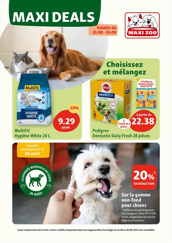 Maxi Zoo Belgique - Catalogue de produits, promotions et remises ...