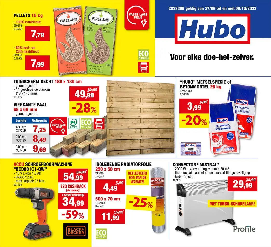 Hubo Belgique - Catalogue de produits, promotions et remises ...