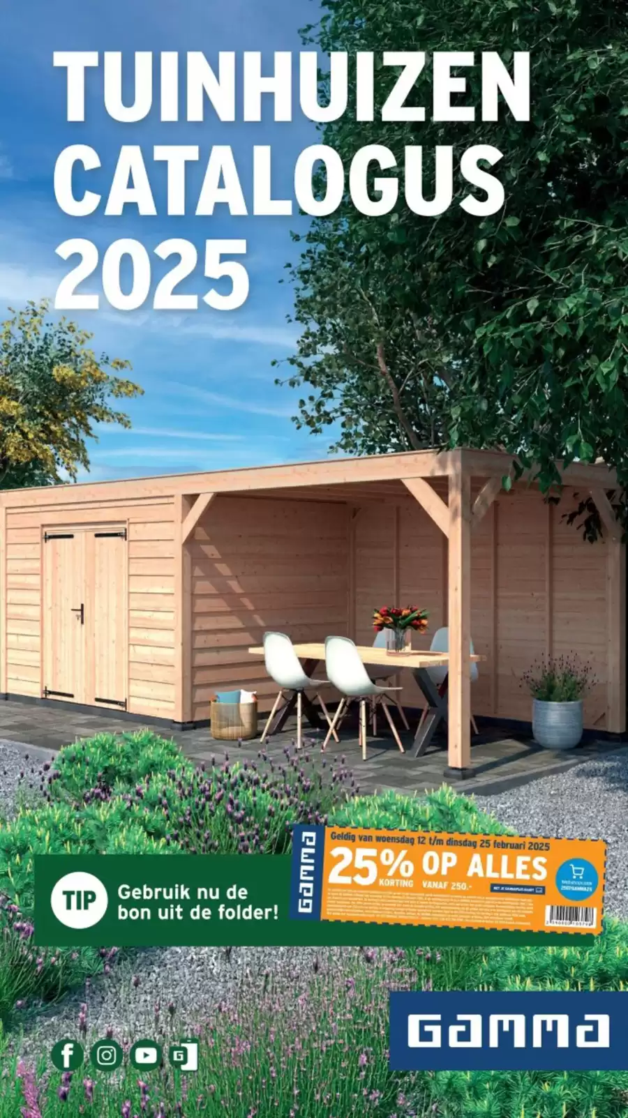 GAMMA: Tuinhuizen Catalogus 13.02.2025/25.02.2025 | Catalogium Belgique