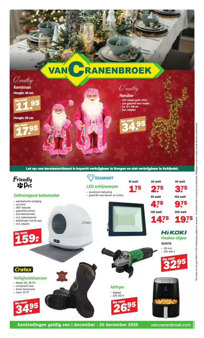 Van Cranenbroek: folder Van Cranenbroek NL 01.12.2025/20.12.2025 ...