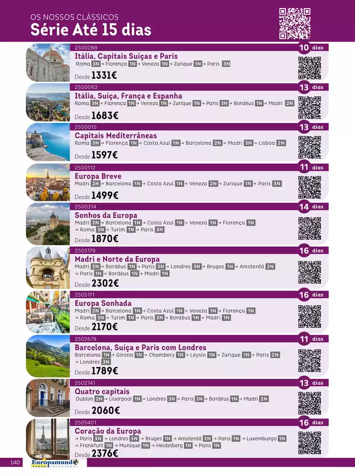 Europamundo Vacaciones: Circuitos Ate 15 días - Catalogo Europamundo 31 ...