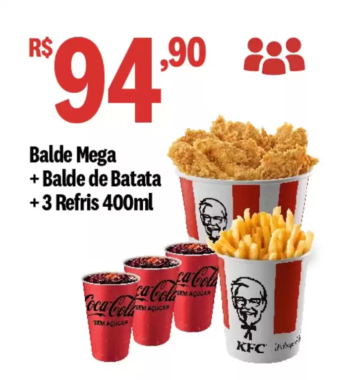KFC: Cupons KFC 24.07.2025/07.08.2025 | Catalogium Brasil
