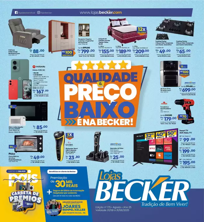 Lojas Becker Brasil - Catálogo de produtos, promoções e descontos ...