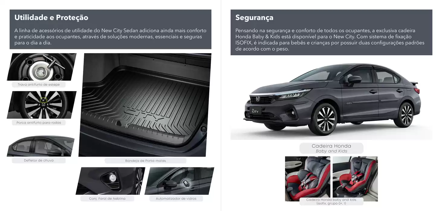 Honda: Cat%C3%A1logo de Acess%C3%B3rios New City Sedan 2025 09.09.2025 ...