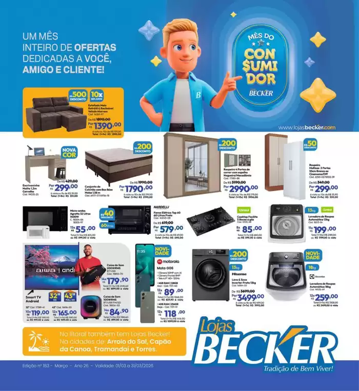 Lojas Becker Brasil - Catálogo de produtos, promoções e descontos ...